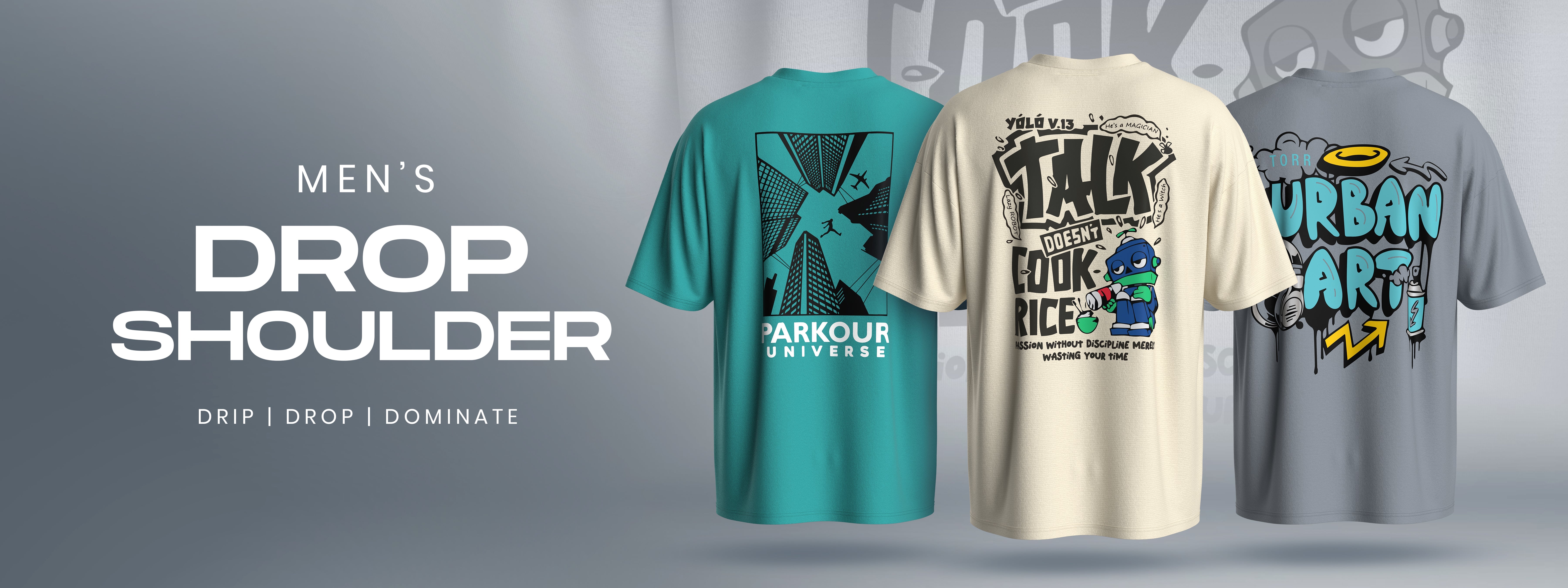 Drop Shoulder T-shirt – TORR