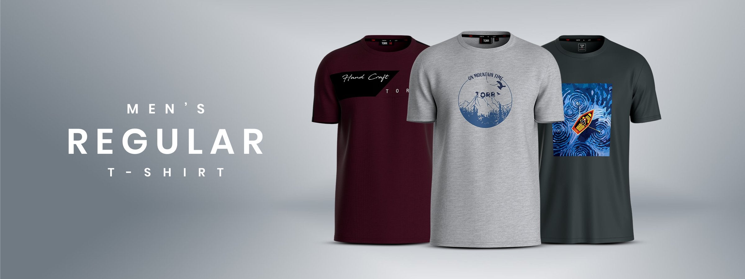 MEN'S REGULAR T-SHIRTS – TORR